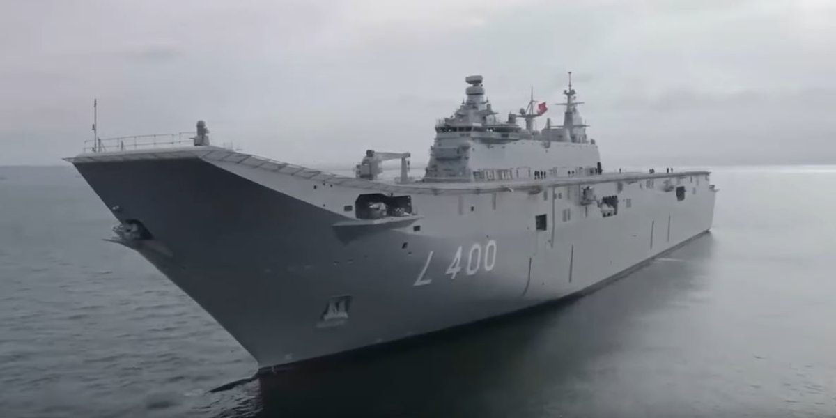 TCG Anadolu: Το αεροπλανοφόρο για drones παραδίδεται τέλη του έτους στο ...