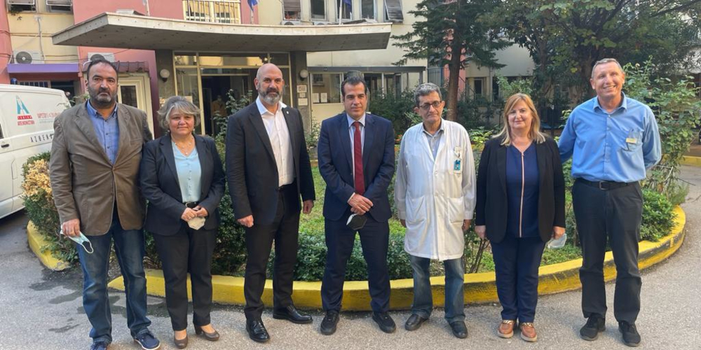 Επίσκεψη Πλεύρη στο νοσοκομείο «Η Παμμακάριστος» -Θα ενισχυθεί με το ...