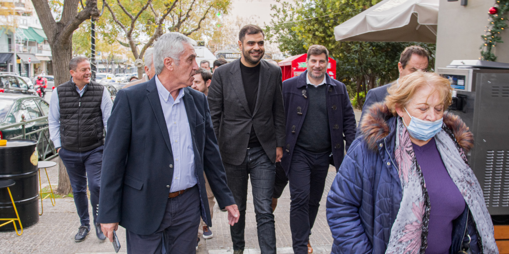 ΝΔ -Παύλος Μαρινάκης: Επίσκεψη στο δήμο Πετρούπολης -«Στις εκλογές ...