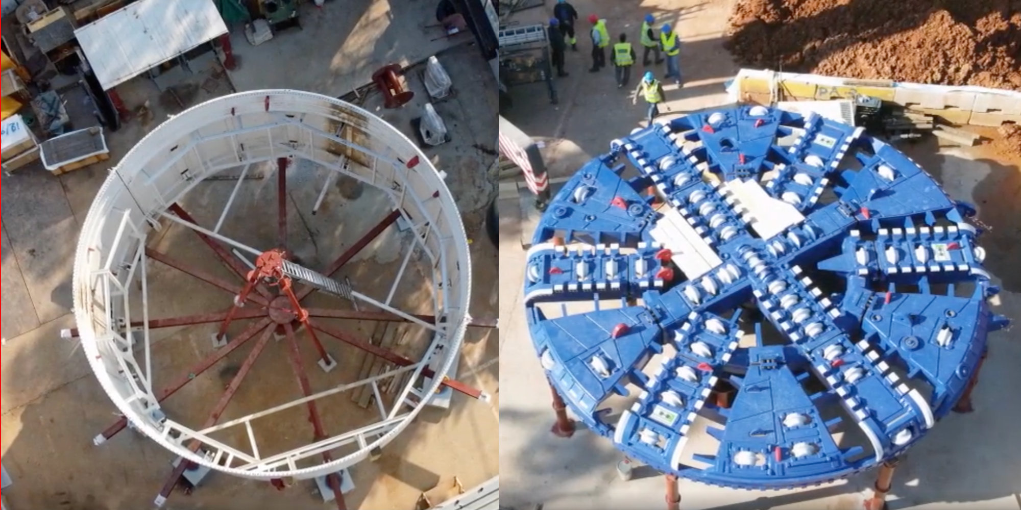 Μετρό-Γραμμή 4: Πλάνα από τον πρώτο μετροπόντικα στην Αθήνα λίγο πριν ...