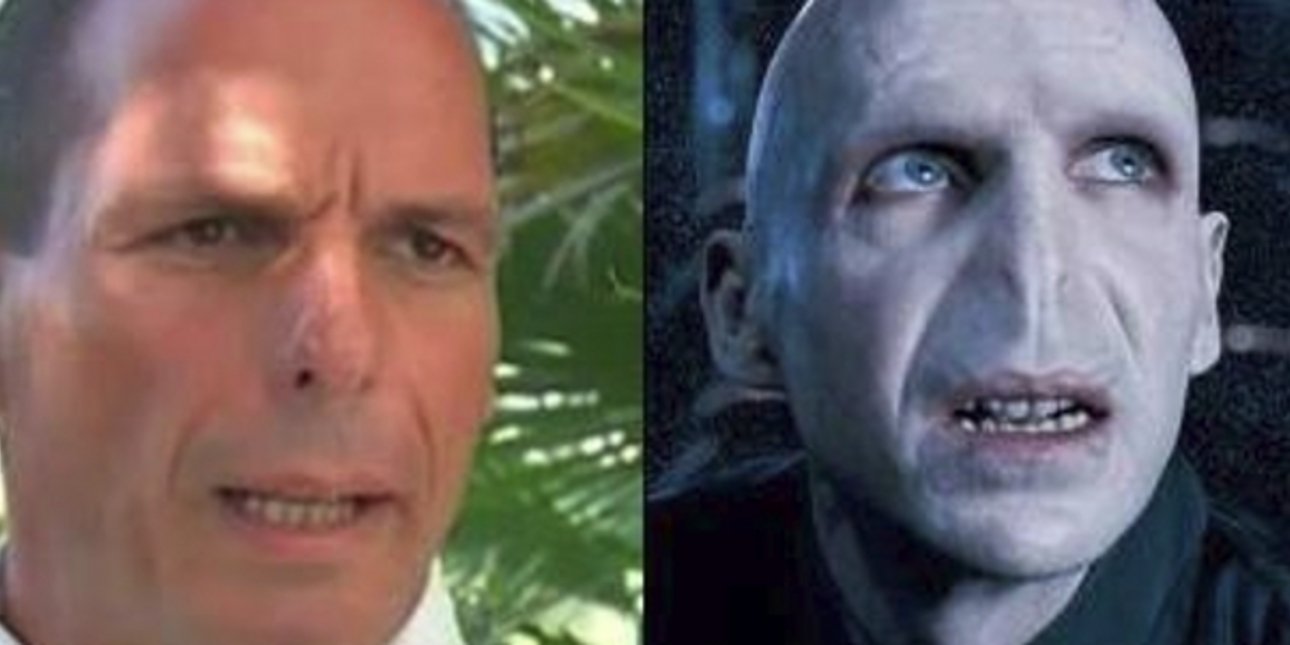 Βαρουφάκης όπως λέμε....Βόλντεμορτ! [εικόνα] - iefimerida.gr