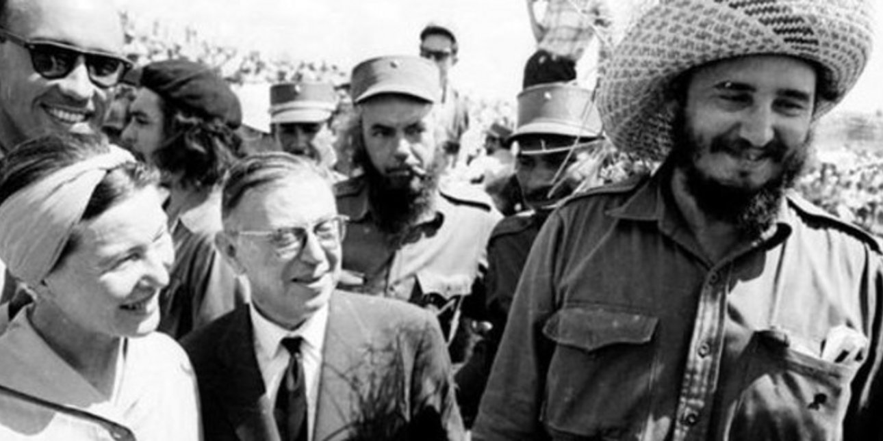 Ο Ζαν Πολ Σαρτρ λάτρεψε τον Φιντέλ Κάστρο, αλλά το μετάνιωσε [εικόνες ...
