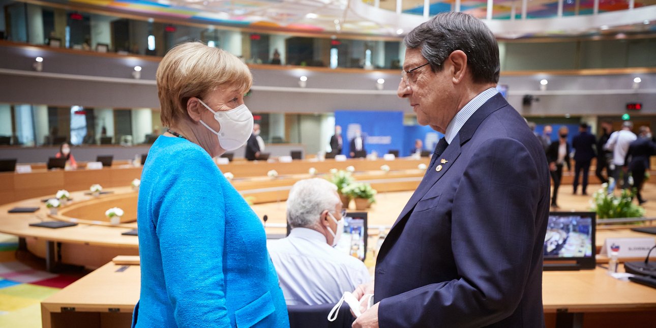 Ευχετήρια επιστολή Μέρκελ σε Αναστασιάδη, για Κυπριακό και πανδημία ...