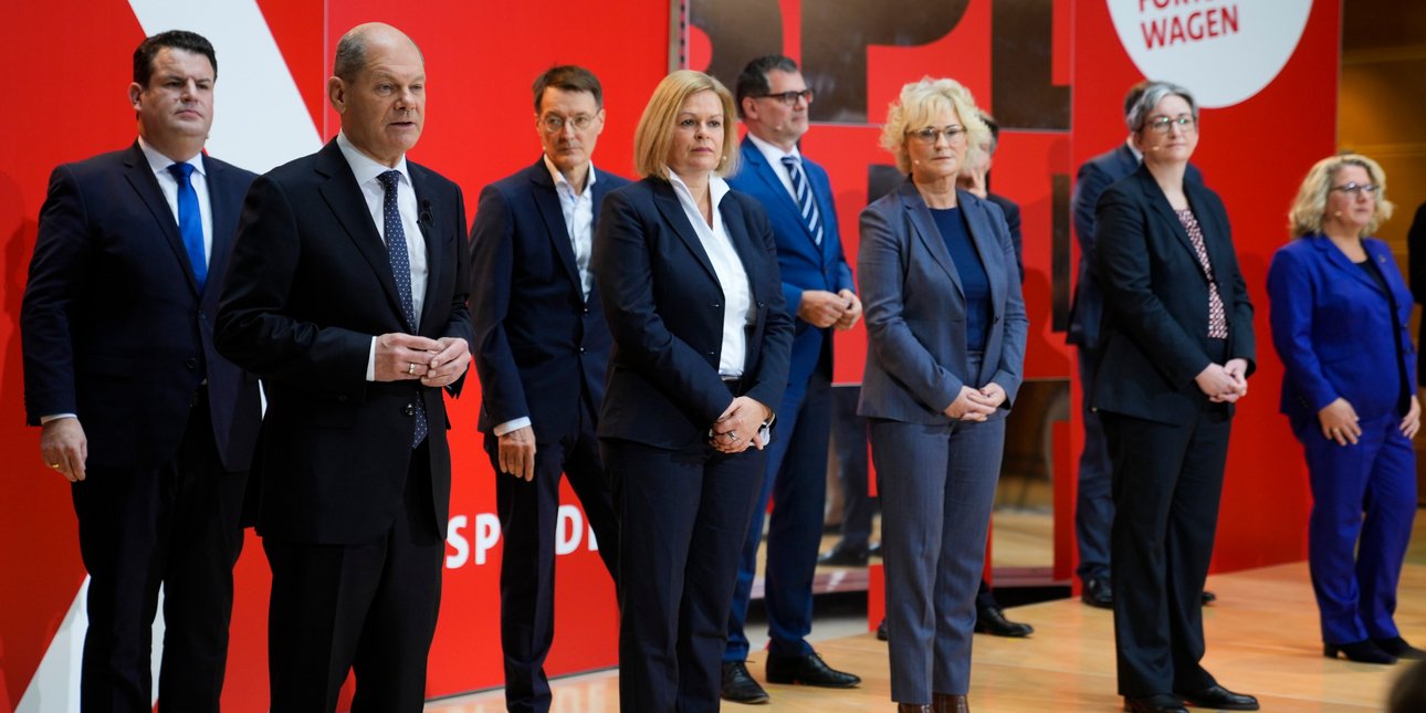 Το SPD ανακοίνωσε τα στελέχη που αναλαμβάνουν υπουργείο στη νέα ...