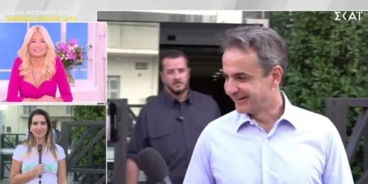 Ο χαλαρός Μητσοτάκης μίλησε στον Sfera: Δεν μαγειρεύω, από μαστορέματα ...