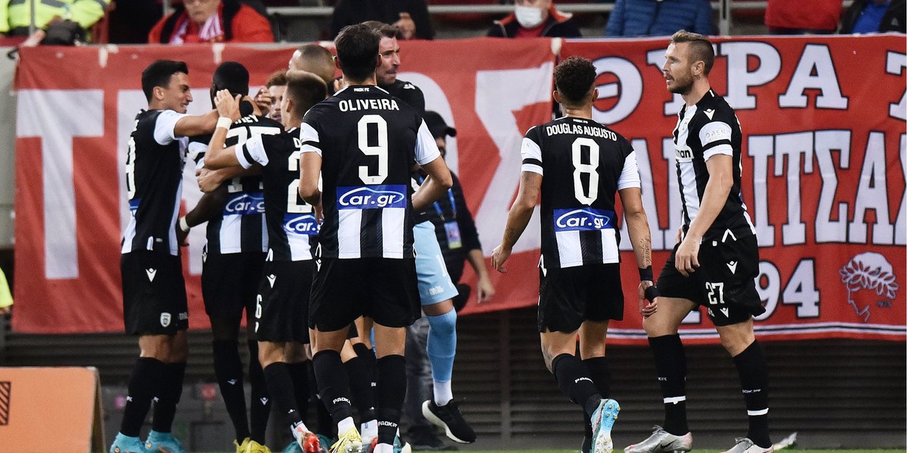 Ολυμπιακός-ΠΑΟΚ 1-2: Μεγάλο «διπλό» για τους Θεσσαλονικείς -Προσπέρασαν ...