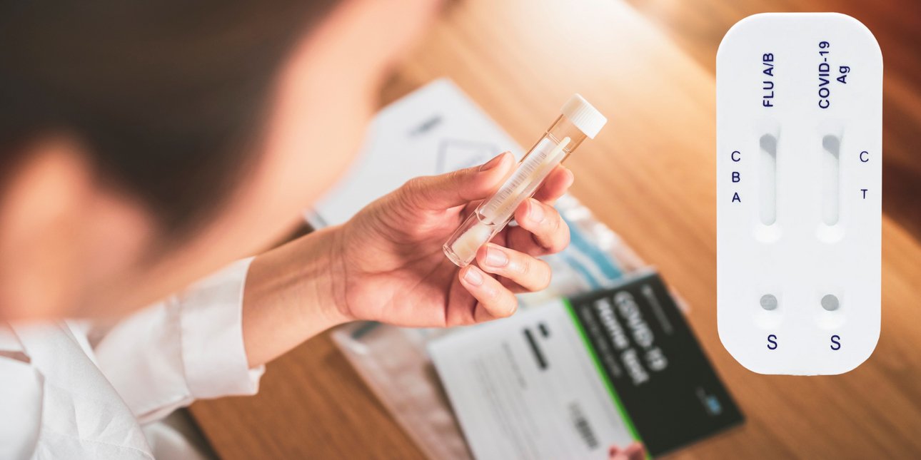 Τι είναι τα διπλά self tests που εντοπίζουν και Covid και γρίπη -Πώς ...