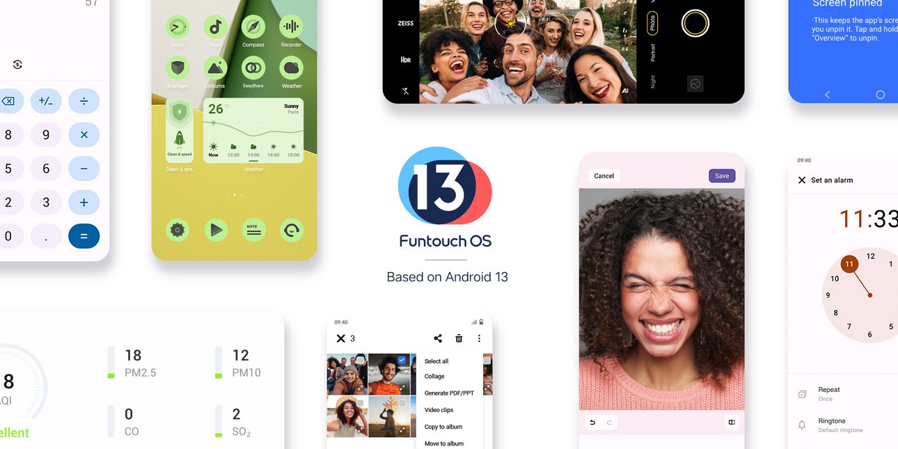 H vivo λανσάρει το αναβαθμισμένο λειτουργικό σύστημα Funtouch OS 13, βασισμένο στο Android 13 ...