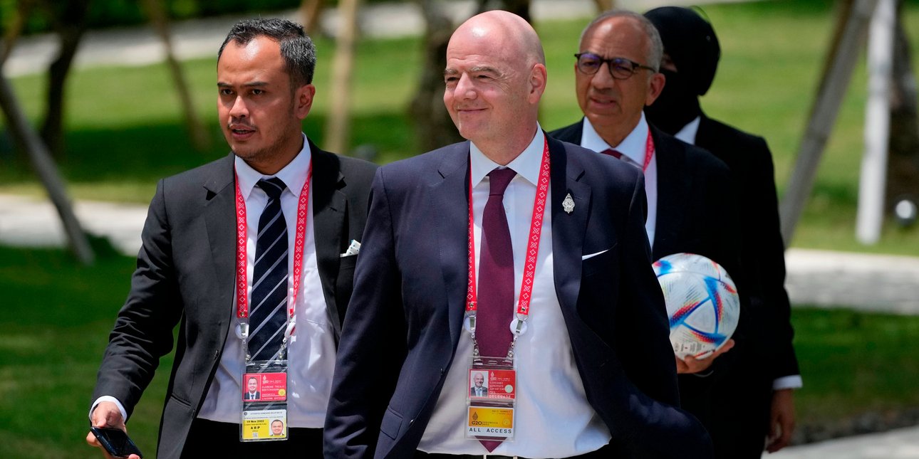 FIFA: Έκκληση Ινφαντίνο στην G20 για κατάπαυση του πυρός στην Ουκρανία ...