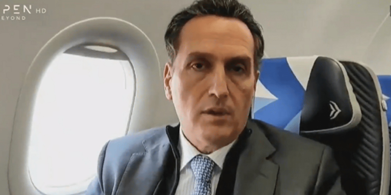 O Μιχ. Δημητρακόπουλος στο αεροπλάνο για Βέλγιο: Το απόγευμα θα ...