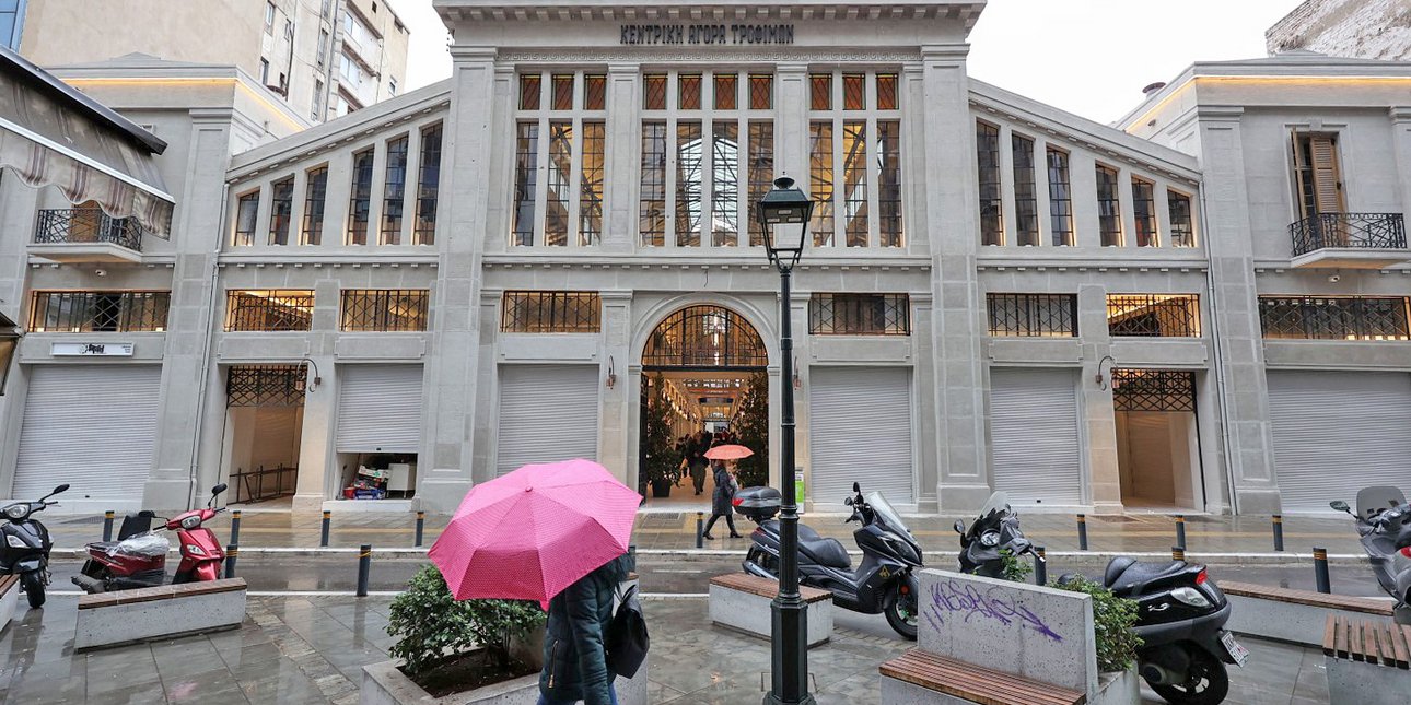 Άνοιξε ανακαινισμένη η Αγορά Μοδιάνο -Το ιστορικό κτίριο του 1900, σήμα ...