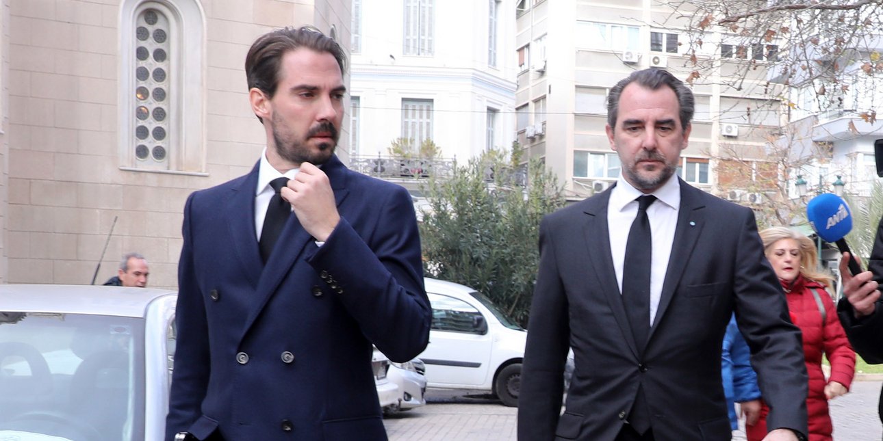 Δείτε φωτογραφίες: Ο Νικόλαος και ο Φίλιππος στη Μητρόπολη για τις ...