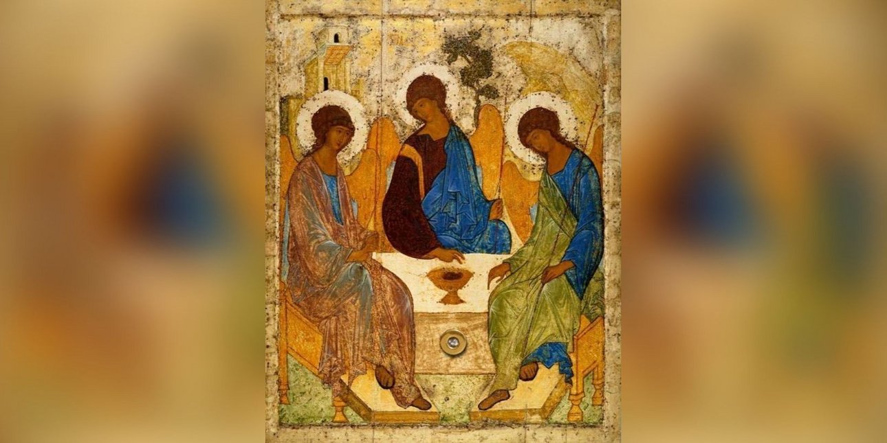 O Πούτιν δώρισε την εικόνα «Αγία Τριάδα» του Αντρέι Ρουμπλίοφ στην ...