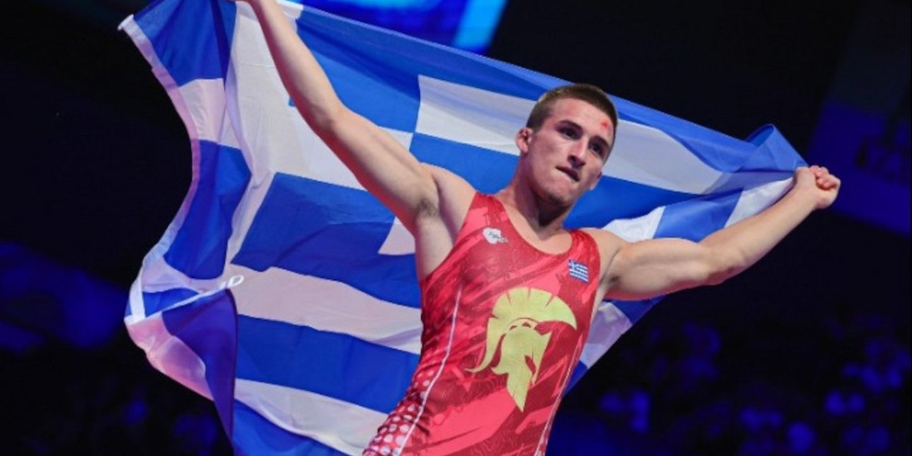 Ελληνορωμαϊκή πάλη: Παγκόσμιος πρωταθλητής U17 στην κατηγορία των 71 ...