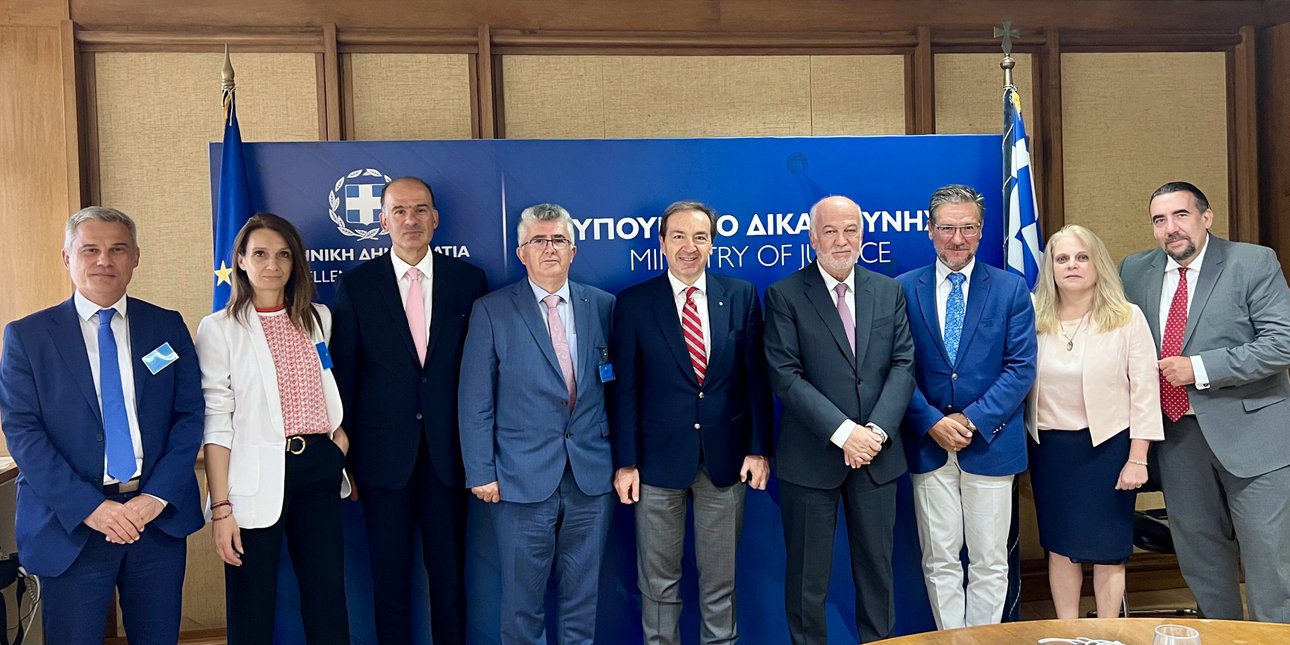 Συνάντηση Φλωρίδη με το ΔΣ της Ένωσης Εισαγγελέων Ελλάδος -Στο ...