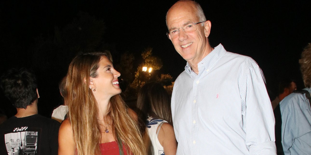 Μαργαρίτα Παπανδρέου: Στο Ηρώδειο με τον θείο της, Αντρίκο Παπανδρέου ...