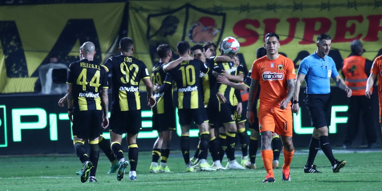 Άρης-ΑΕΚ 3-3: Ο Μορόν στο 97' «γκρέμισε» την Ένωση από την κορυφή ...