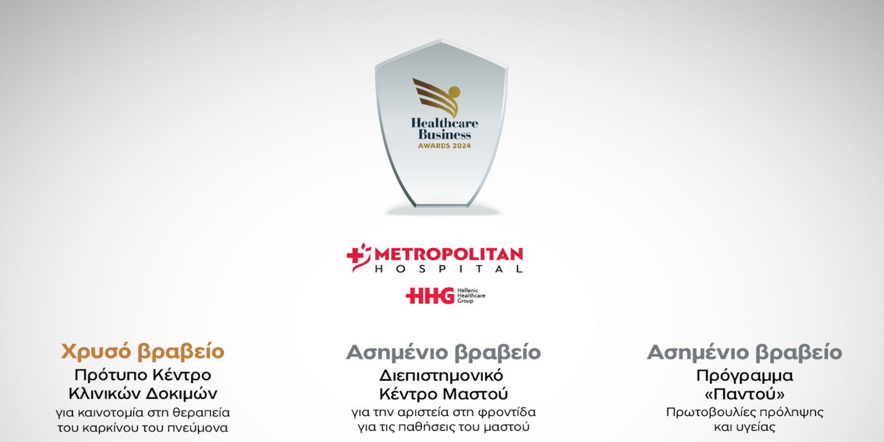 Τριπλή διάκριση για τον Όμιλο HHG στα Healthcare Business Awards 2024 - iefimerida.gr