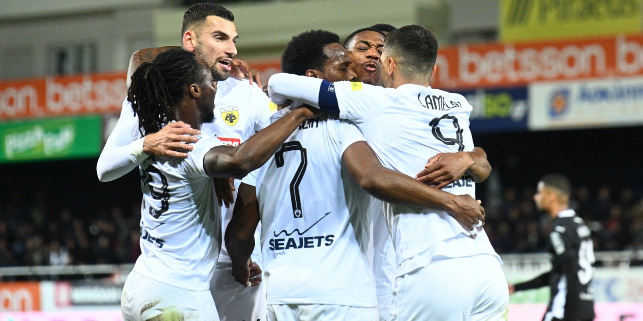 ΟΦΗ-ΑΕΚ 1-2: Ο Μαρσιάλ «λύτρωσε» την Ένωση στο φινάλε -Με δέκα παίκτες από το 21' οι Κρητικοί ...