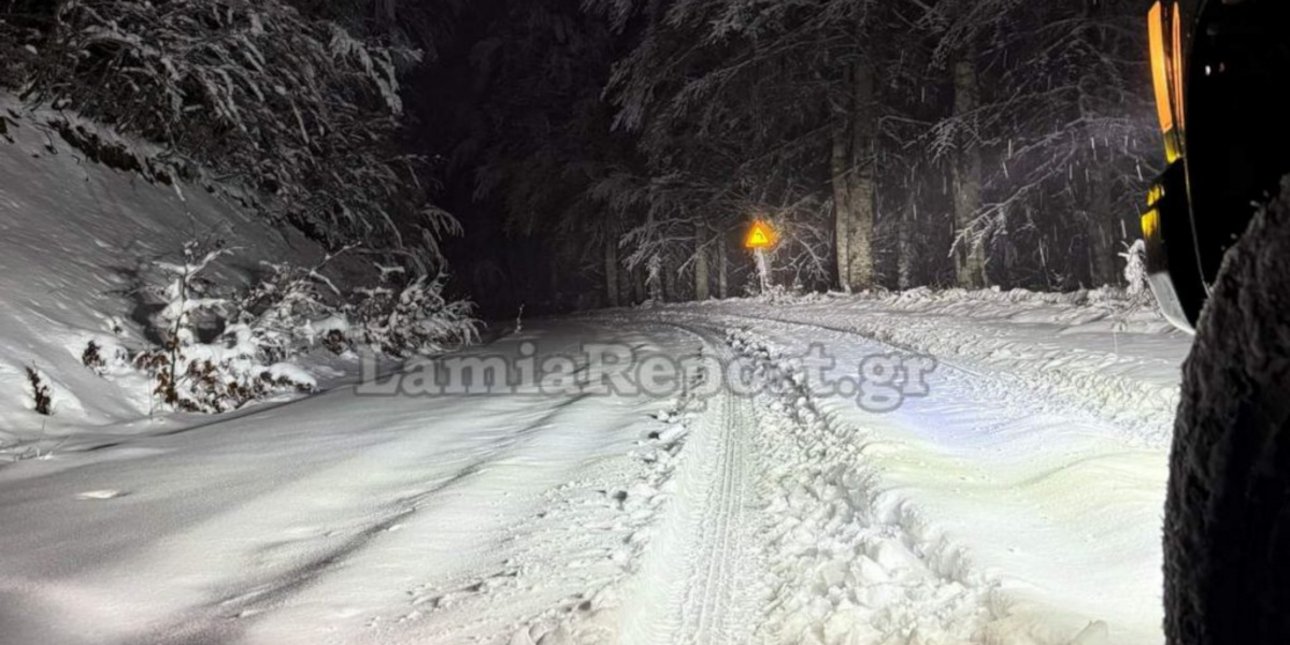 Στους 25 πόντους το χιόνι στην ορεινή Φθιώτιδα -Δείτε βίντεο - iefimerida.gr