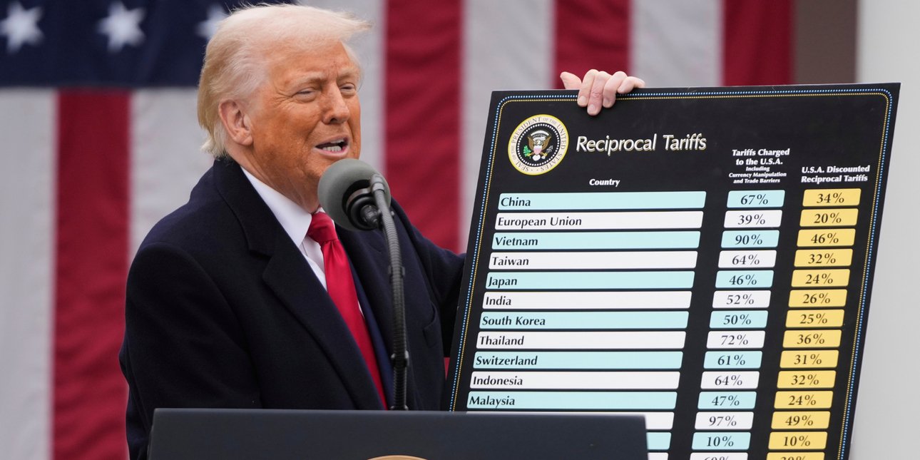 Σοκ και δέος από τους παγκόσμιους δασμούς Τραμπ: 20% στην ΕΕ, 34% στην ...