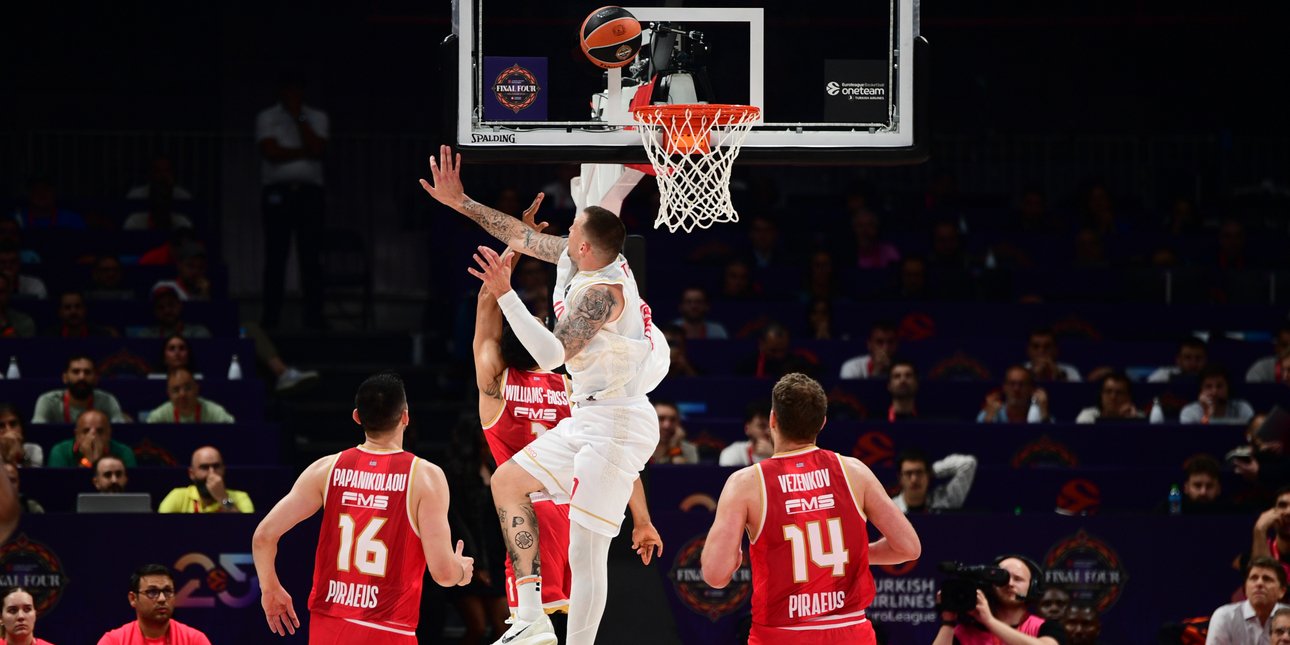 Final 4: Ολυμπιακός-Μονακό 68-78 -«Λύγισαν» οι «ερυθρόλευκοι» -Στον μικρό τελικό απέναντι στον ...
