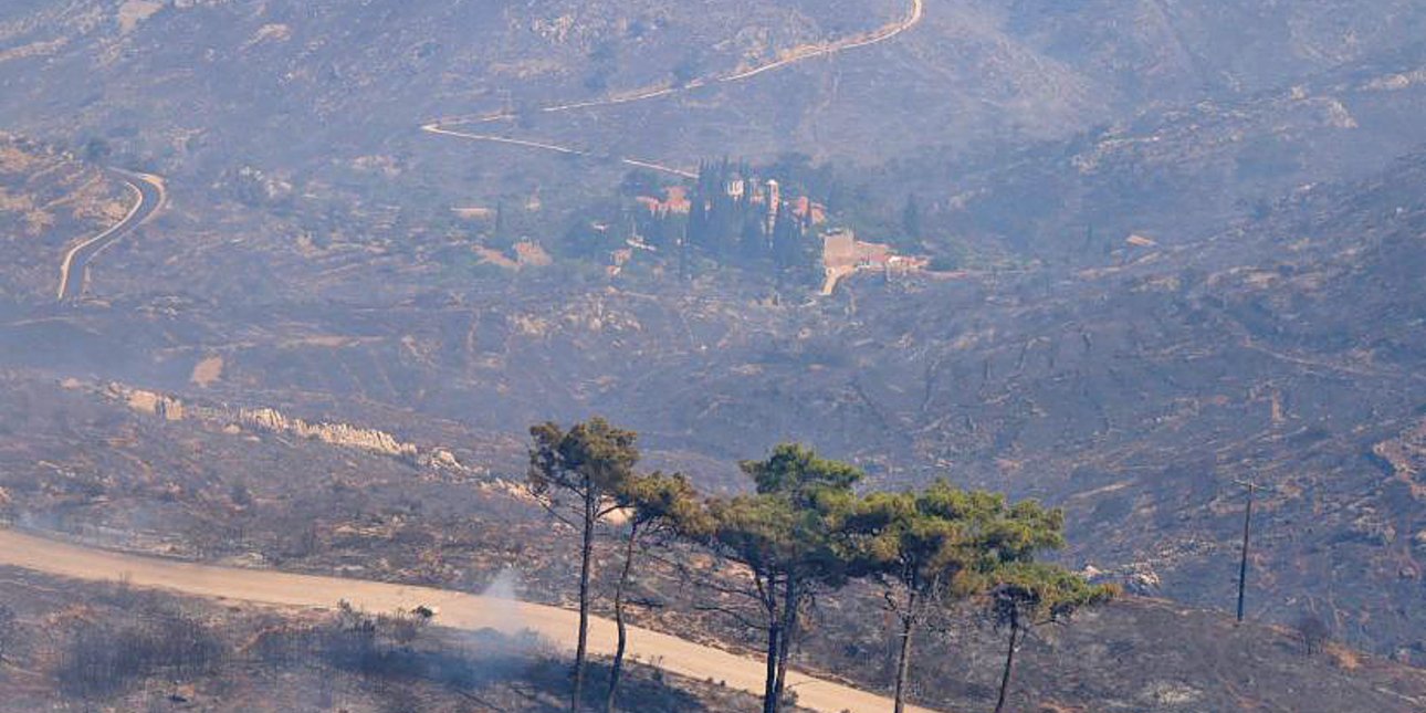Φωτιά στη Χίο: Χωρίς ενεργό μέτωπο μετά από 3 ημέρες μάχης με τις φλόγες -Φόβος για ...
