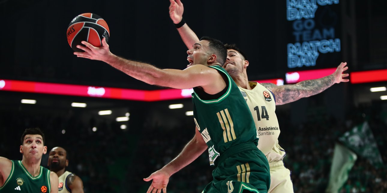 Σε κακό βράδυ ο Παναθηναϊκός AKTOR, ηττήθηκε με 103-96 από την Μπαρτσελόνα στο Telecom Center ...