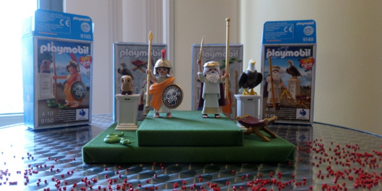 Η PLAYMOBIL σχεδίασε ελληνικές φιγούρες! -Ο Δίας και η Αθηνά μαγεύουν ...