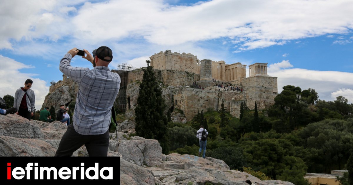 Αλλαξαν το αλεξικέραυνο στην Ακρόπολη -Μετά το ατύχημα - iefimerida.gr