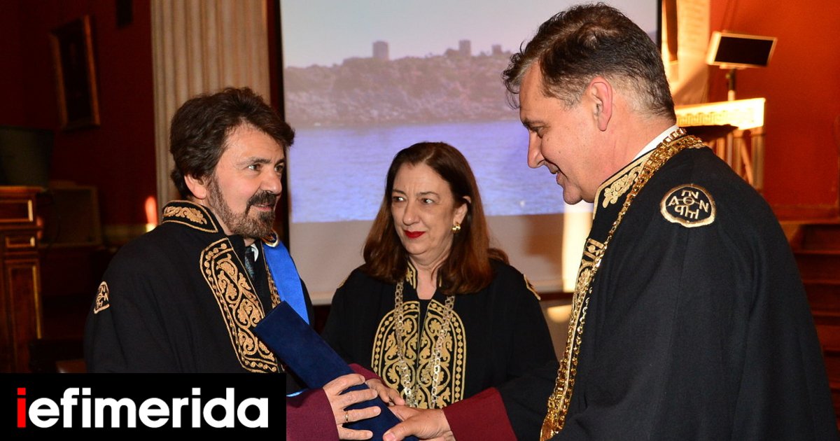 Επίτιμος διδάκτορας της Ιατρικής Σχολής του ΕΚΠΑ ο καθηγητής Νίκος ...