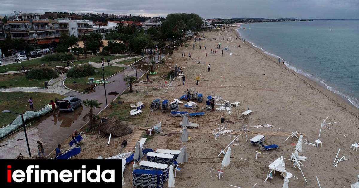 «Ο αέρας σήκωνε τις τζαμαρίες σαν χαρτοπετσέτες»: Βρετανός τουρίστας ...