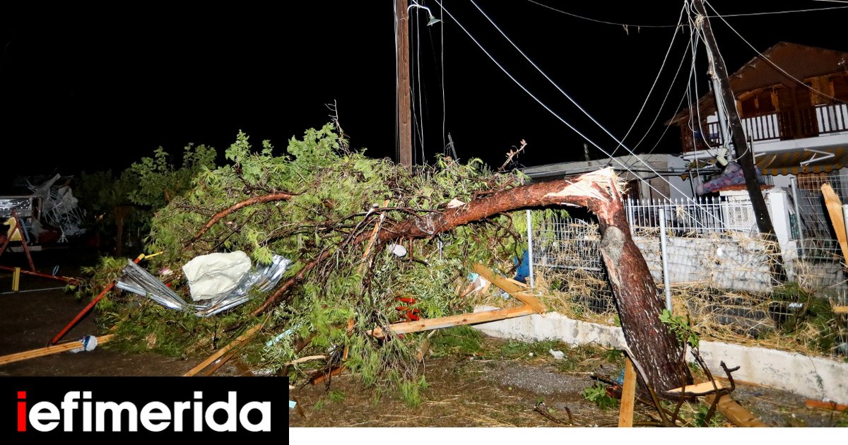 Κακοκαιρία στη Χαλκιδική: Τα σημεία όπου έχασαν τη ζωή τους τα 7 θύματα ...