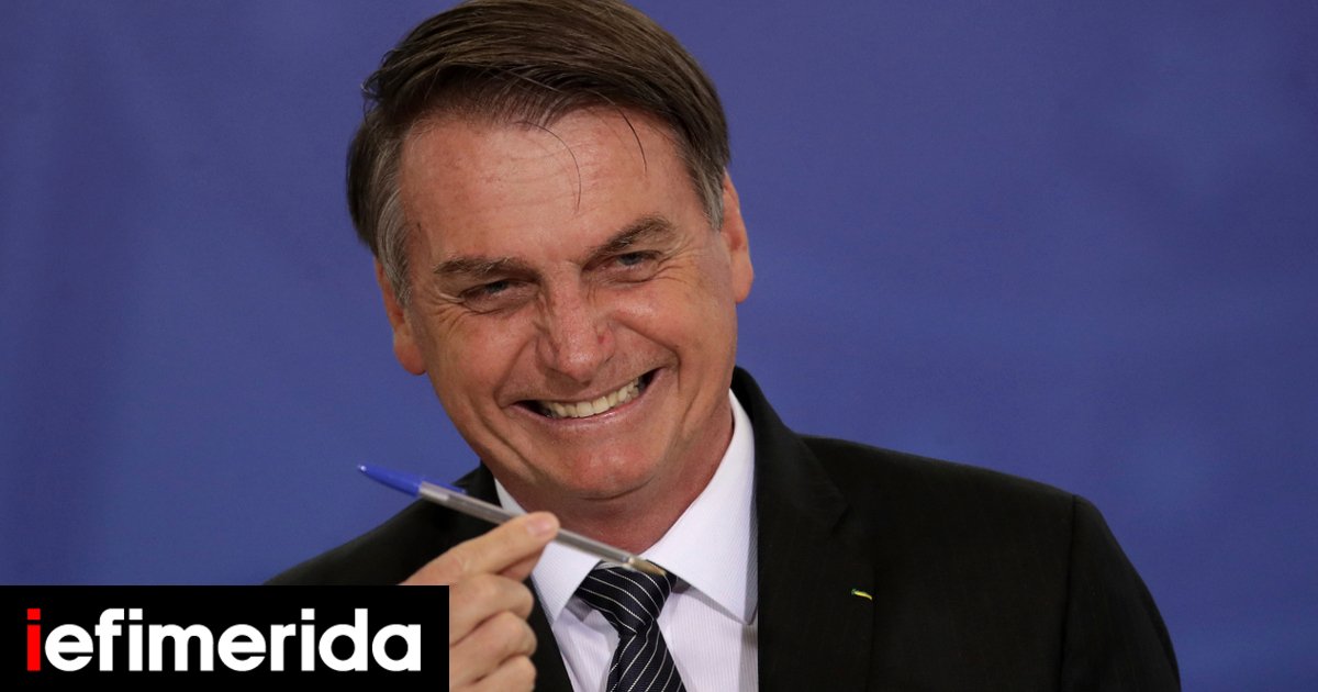 Ο Μπολσονάρου το... τερμάτισε -Μποϊκοτάρει τα στυλό BIC, επειδή είναι «γαλλική μάρκα ...