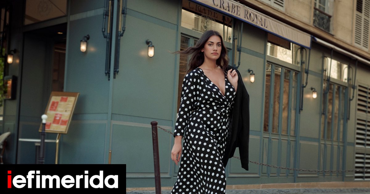Οι γυναίκες με καμπύλες λάτρεψαν αυτό το plus size φόρεμα από τα Μango -Κομψό, για το φθινόπωρο ...