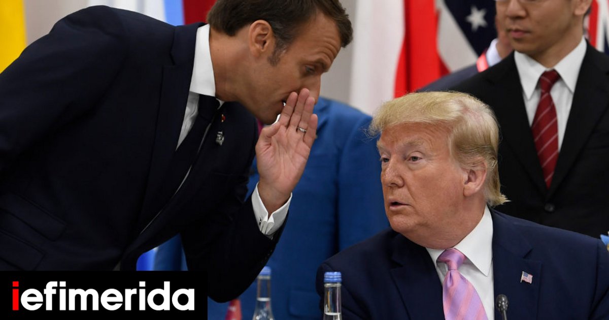 Το Politico αποκρυπτογραφεί το μήνυμα του Μακρόν στον Τραμπ -Τι είπε ...