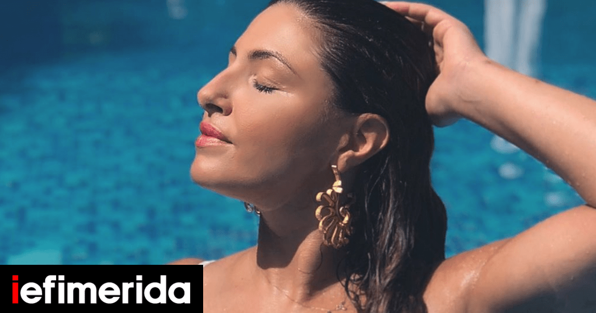 Η Ελενα Παπαρίζου ποζάρει με μαγιό και βάζει «φωτιά» στο Instagram ...
