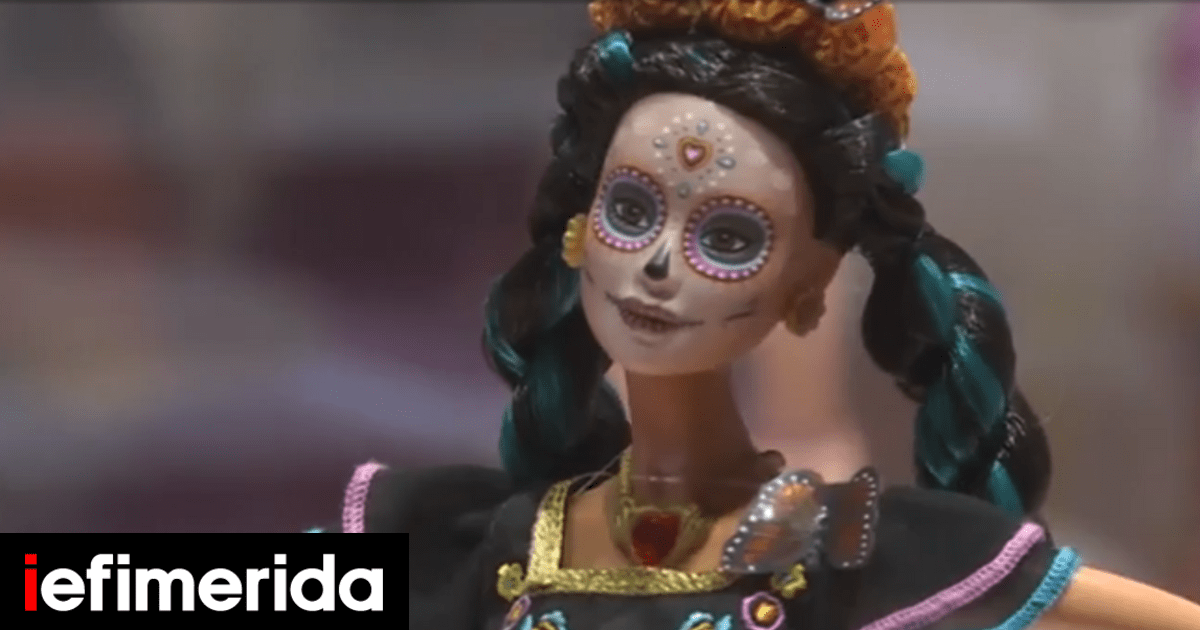 Η Barbie βάφτηκε.... σκελετός -Τιμά την ημέρα των νεκρών στο Μεξικό ...