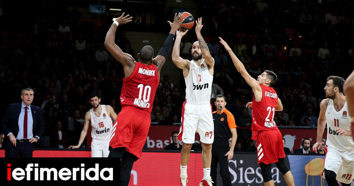 Euroleague: Κρας τεστ για Ολυμπιακό με Αρμάνι Μιλάνο - iefimerida.gr