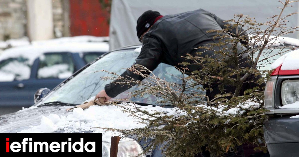 Επεσαν τα πρώτα χιόνια στο Πήλιο -«Βουτιά» έκανε το θερμόμετρο ...