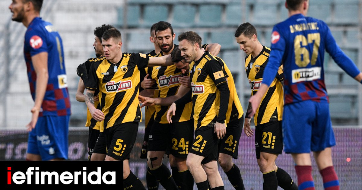 Super League: Η ΑΕΚ πέρασε άνετα (1-3) από τον Βόλο - iefimerida.gr