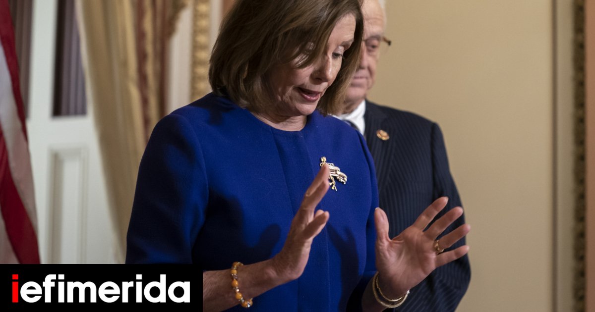 Πελόζι: Υπάρχουν επαρκή αποδεικτικά στοιχεία για την καθαίρεση Τραμπ ...