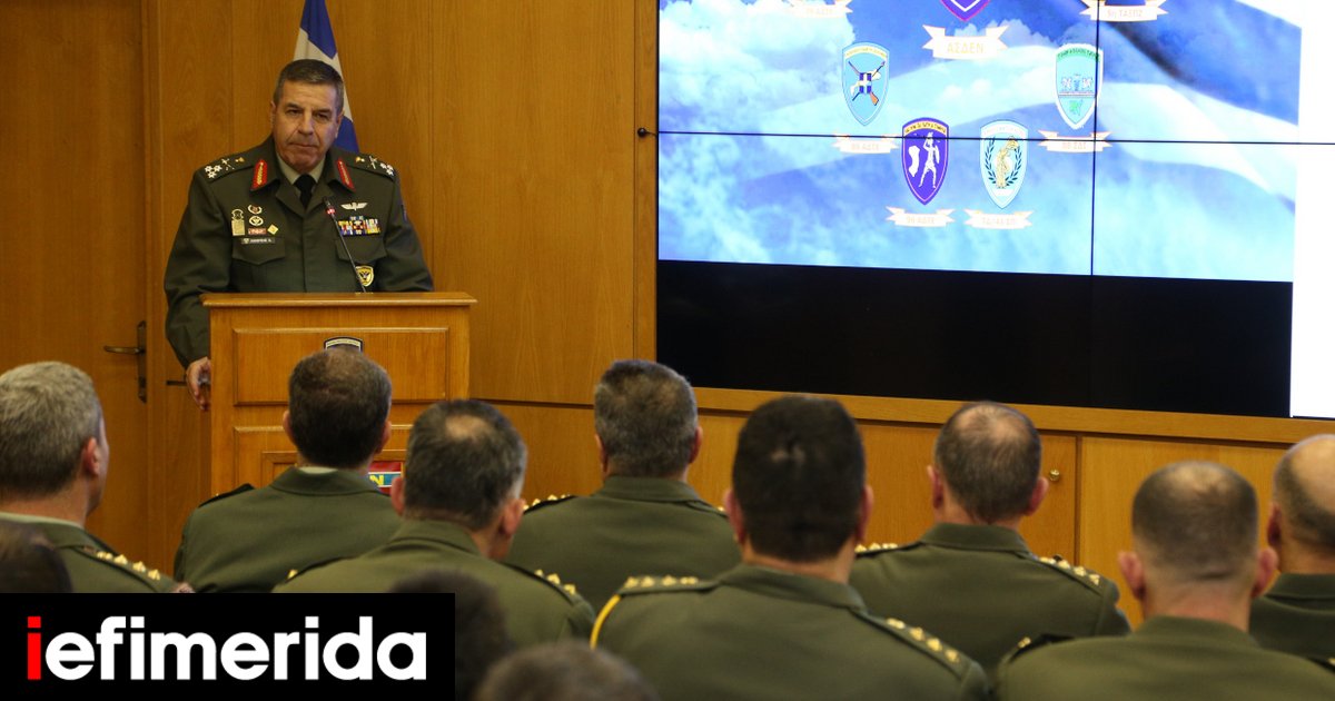 Αρχηγός ΓΕΣ: Μην φοβάστε τίποτα, ο ελληνικός στρατός είναι έτοιμος -Οσο ...