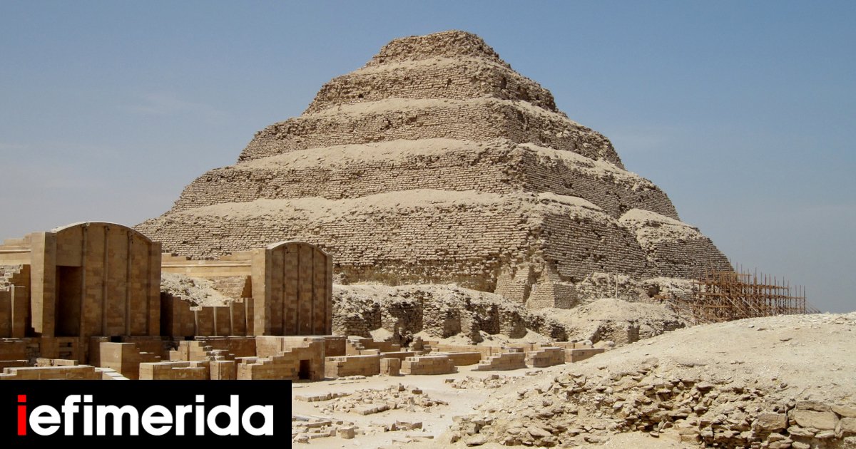 Αίγυπτος: Aνοιξε πάλι για το κοινό η αρχαιότερη σωζόμενη πυραμίδα ...