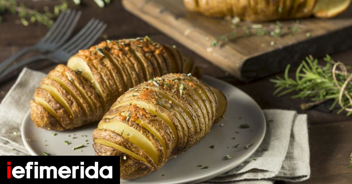 Πατάτες Hasselback: Η σουηδική συνταγή για τις πατάτες φούρνου που θα ...