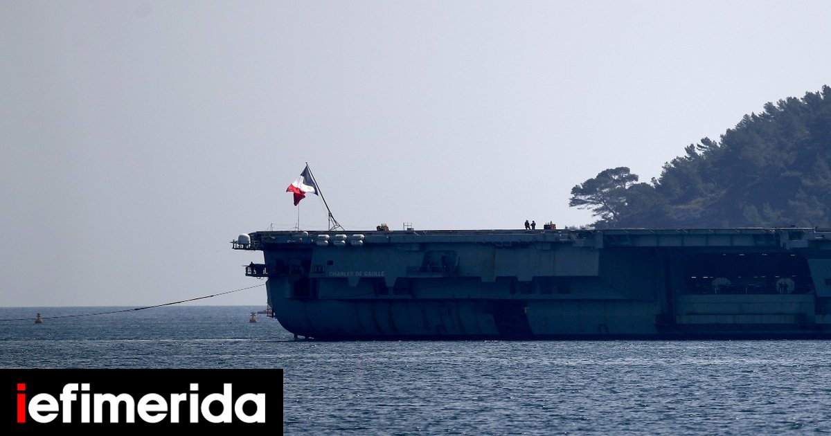 Θετικοί στον κορωνοϊό 668 ναύτες που υπηρετούν στο γαλλικό ...