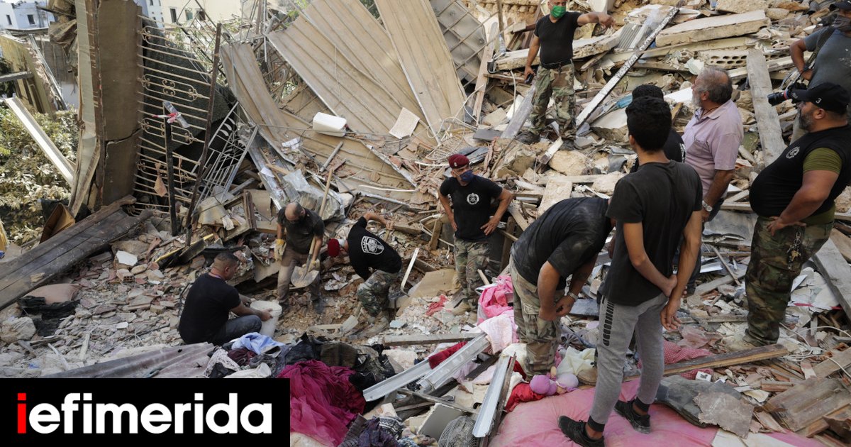 Εκρηξη στη Βηρυτό: Μία Ελληνολιβανέζα νεκρή - Πέντε τραυματίες, οι δύο ...