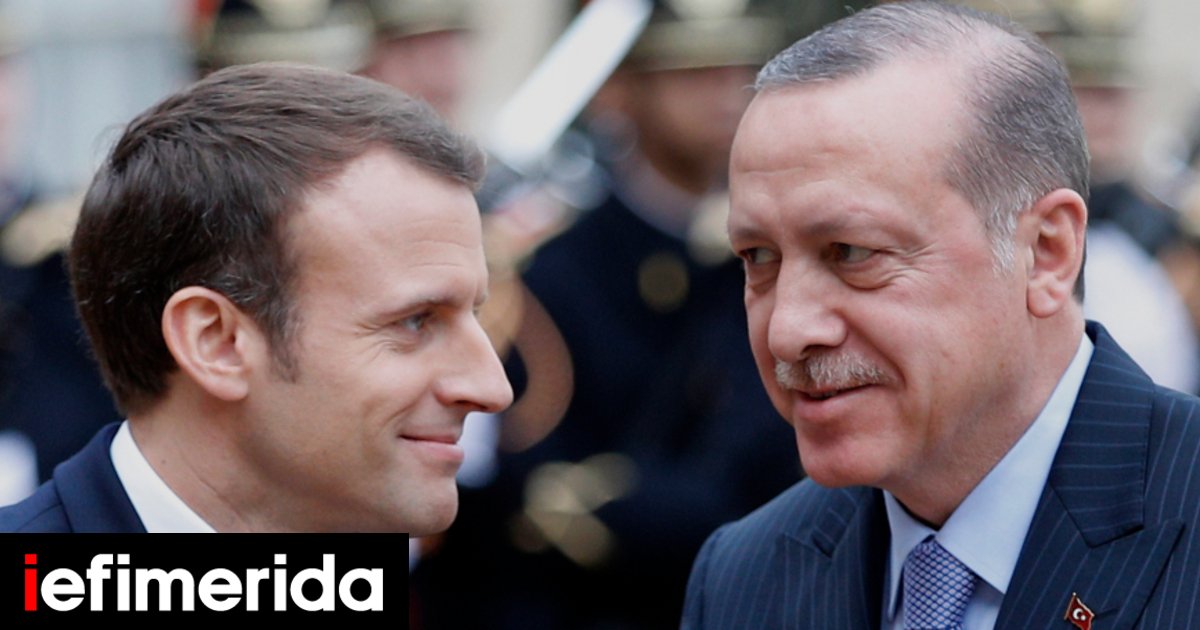 Σήμερα η επικοινωνία Μακρόν-Ερντογάν: Στο «τραπέζι» το βέτο της Άγκυρας ...