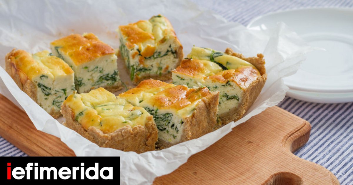 Συνταγή για παραδοσιακή μπατζίνα -Σπανακόπιτα χωρίς φύλλο, ευωδιαστή και πανεύκολη - iefimerida.gr