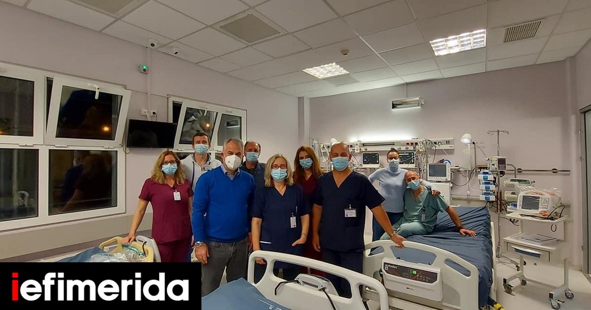 Ιωάννινα: Εφτιαξαν ΜΕΘ για κορωνοϊό μέσα σε μία εβδομάδα -Διακομίστηκαν ...